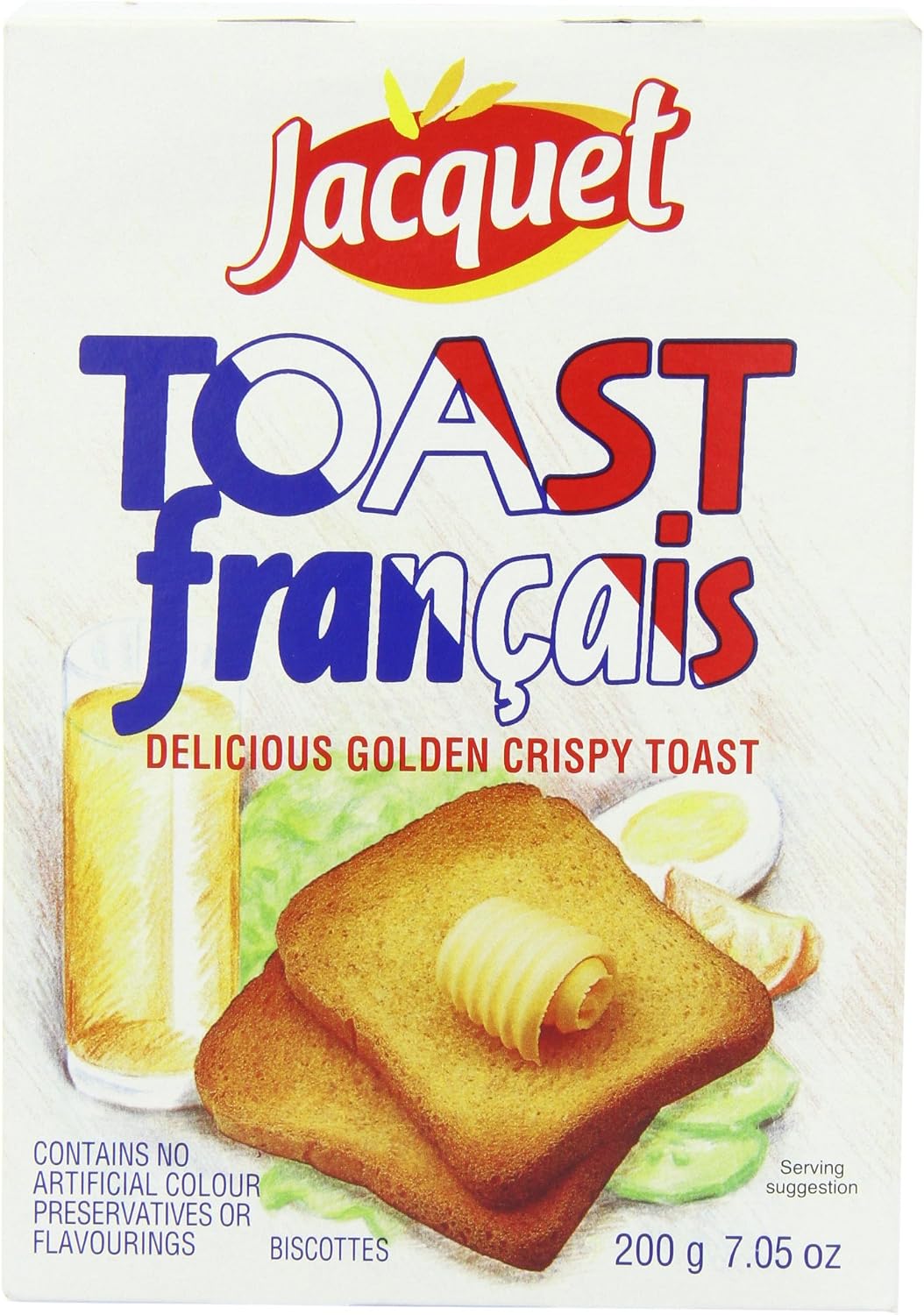 Jacquet French Toast 200 g (Pack of 12): Amazon.co.uk: Grocery