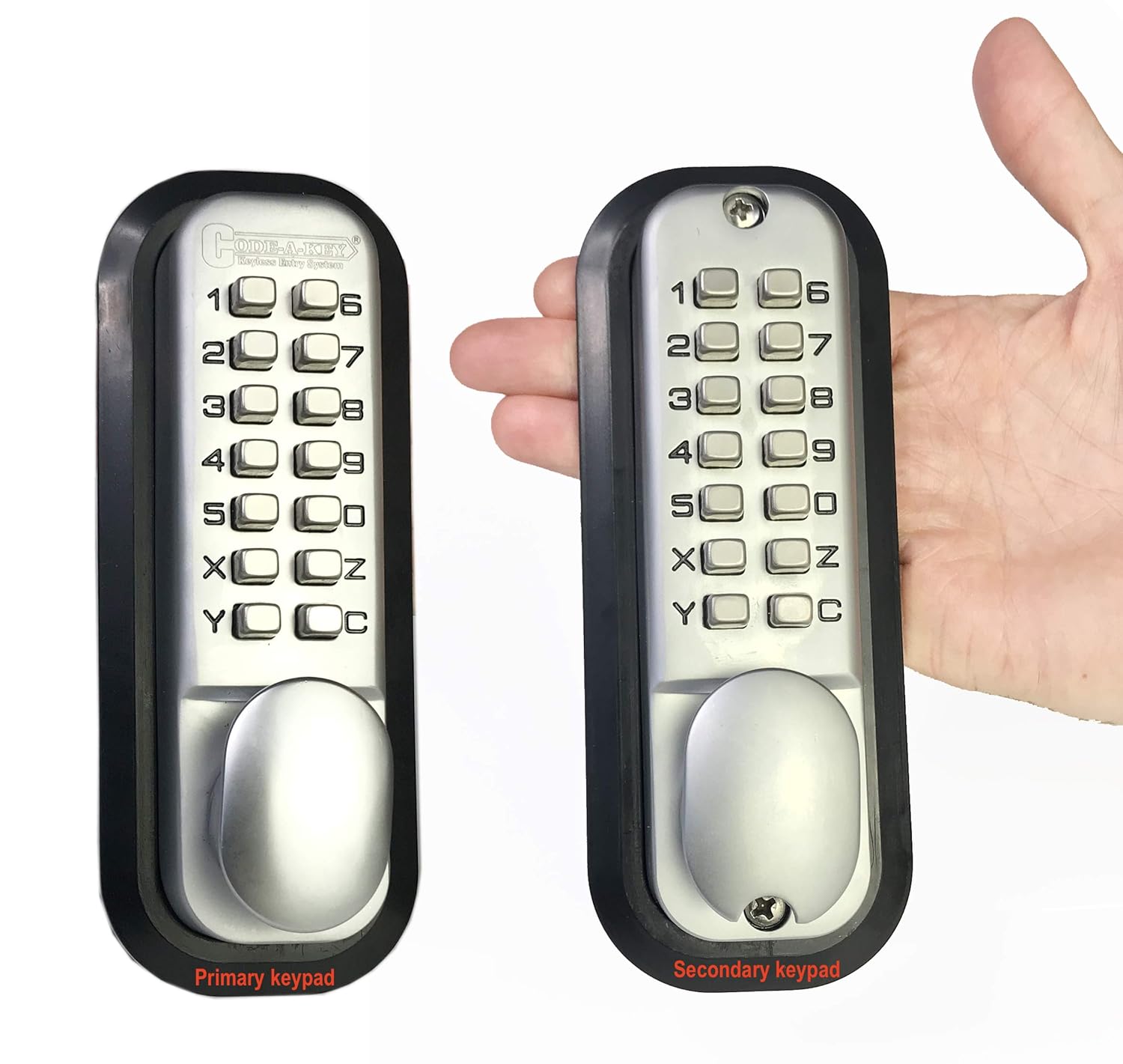Looking for double keypad like picture, but with key option : r/Locksmith