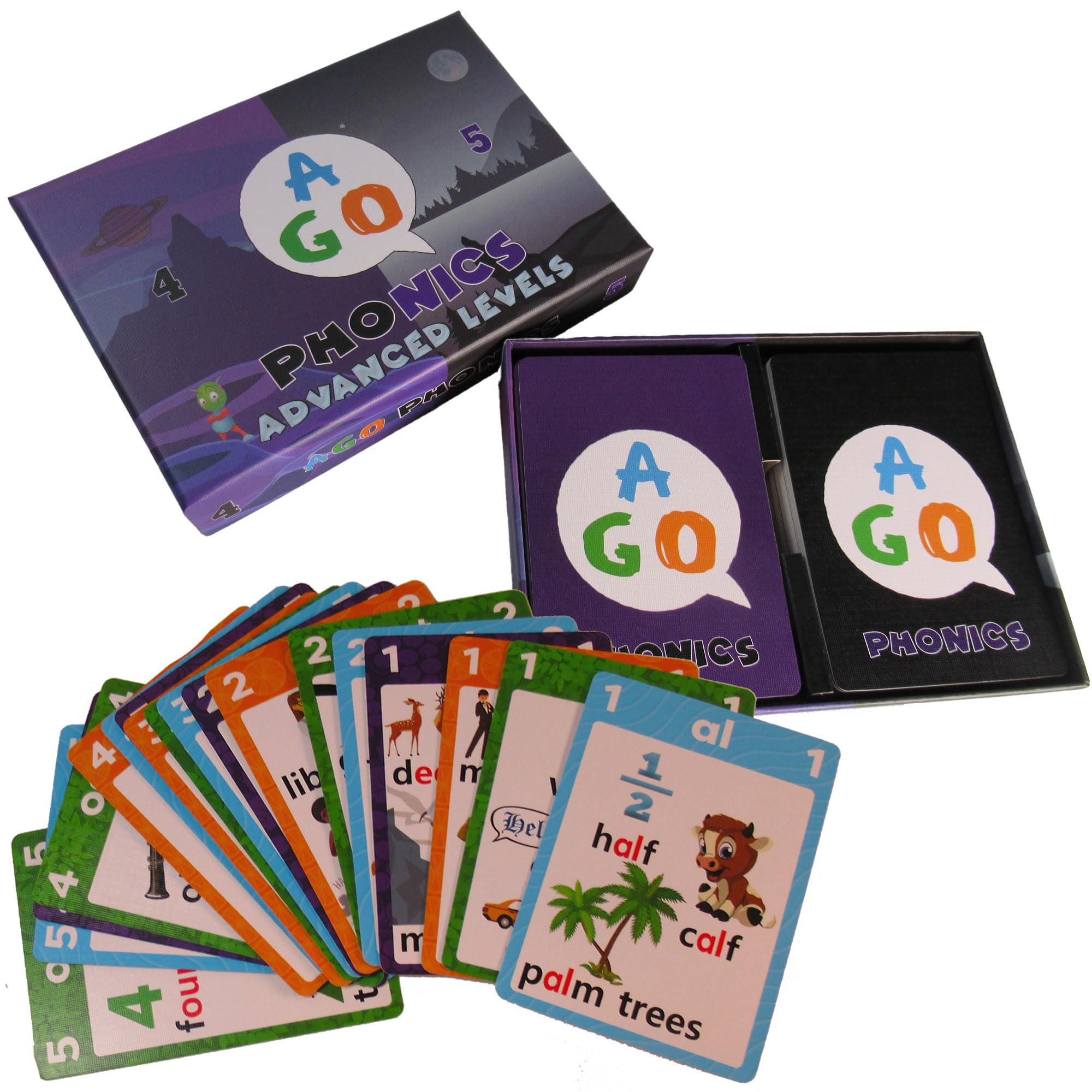 Mua Phonics Card Game - Advanced Set: Boost Reading & Phonics Skills ...