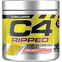 Cellucor C4 Ripped Pre Workout Powder, Thermogenic Fat Burner, Energy ...