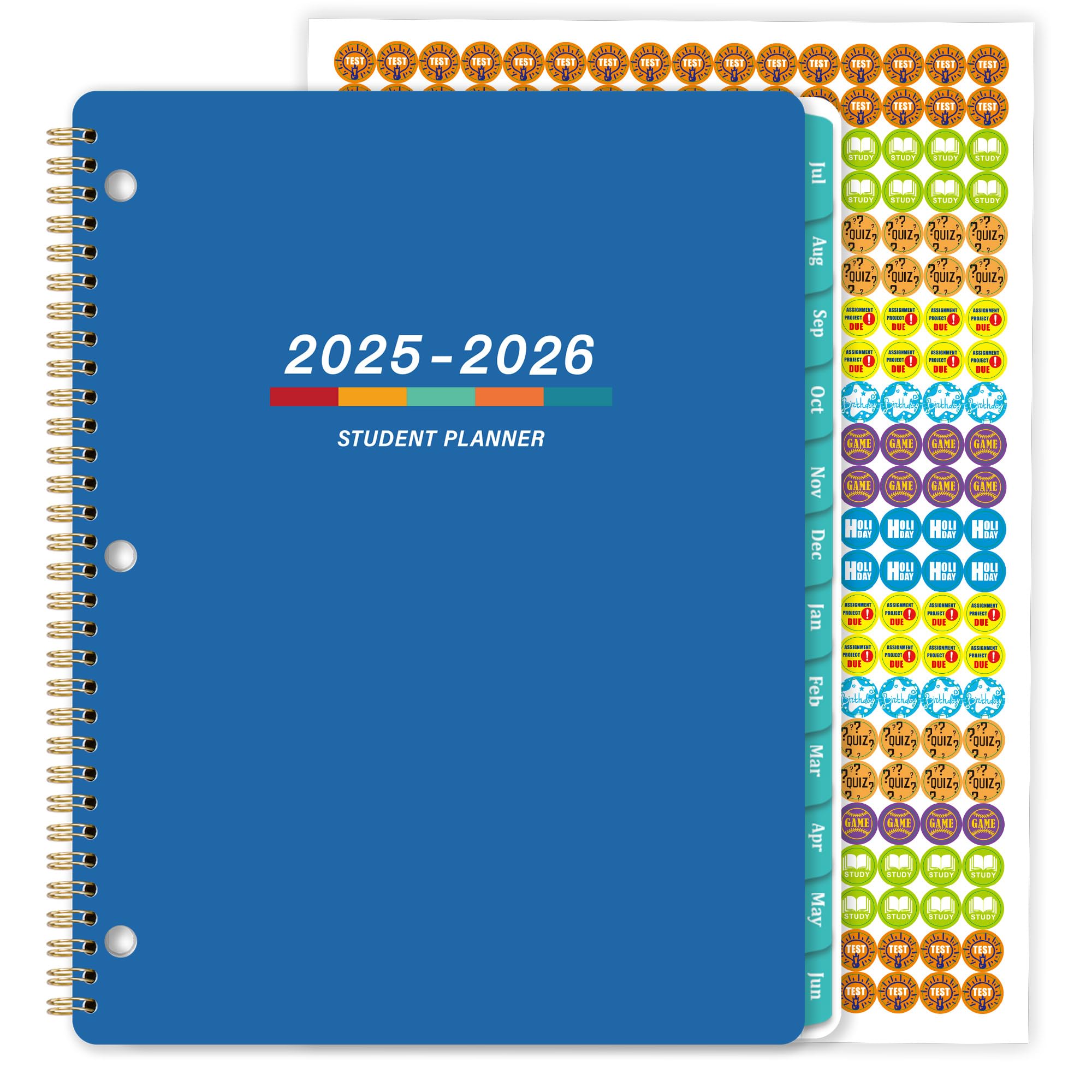 Student Planner 2025-2026 - Academic Planner 2025-2026, July 2025 ...
