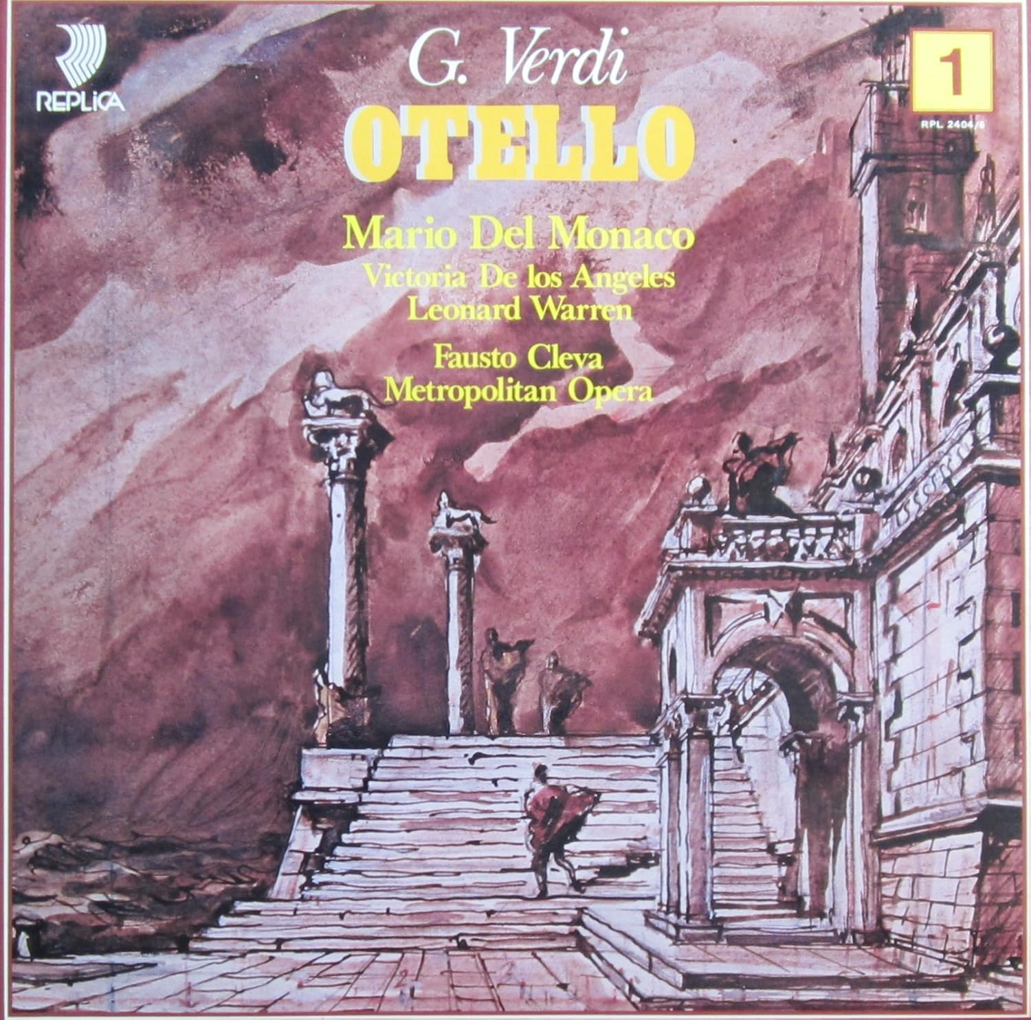 Mario Del Monaco, Leonard Warren, Rosalind Elias, Paul Franke, Nicola ...