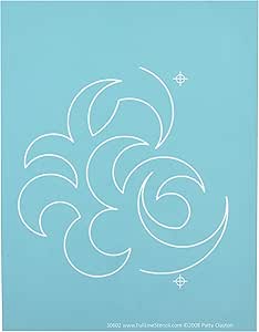Amazon.com: Hancy Manufacturing Full Line Overall Swirl Stencil
