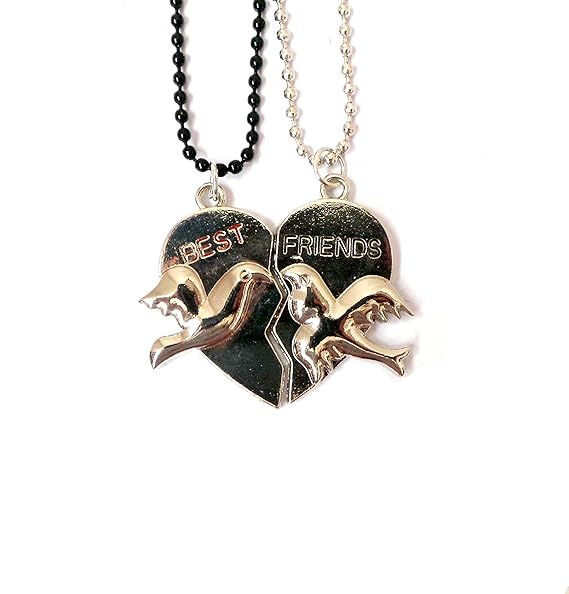 Buy Modish Look Beautiful Best Friends Magnetic Resin Locket with ...