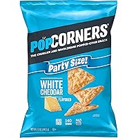 Amazon.com: PopCorners Popped Corn Snacks White Cheddar, 12 Oz