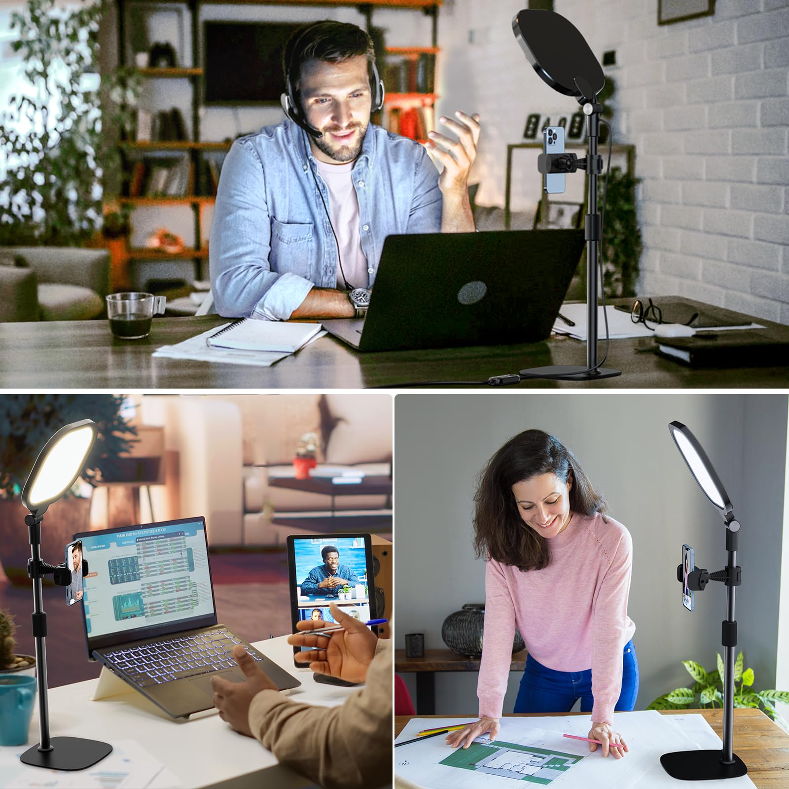Mua 1Pack Video Conference Lighting for Zoom Meeting, Computer, Laptop ...