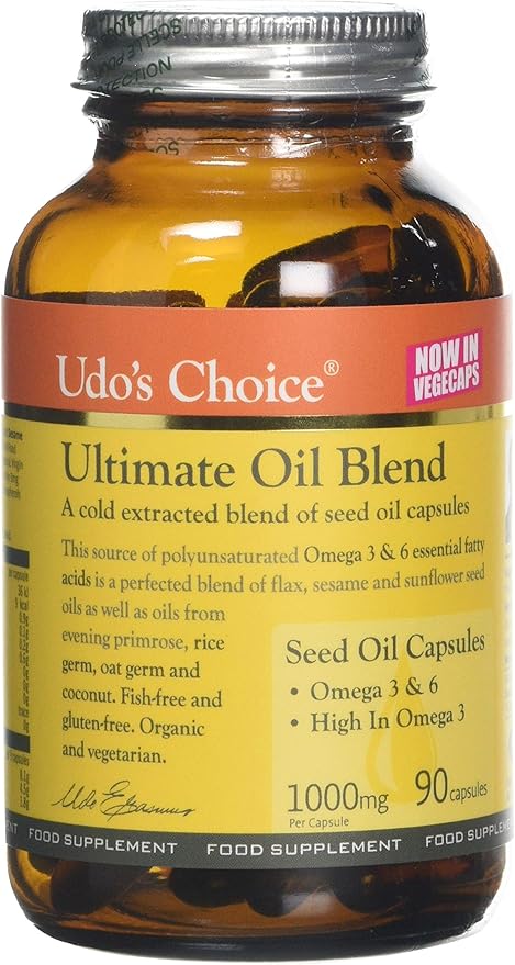 Ultimate Oil Blend UDO's Choice - Pack of 90 Capsules: Amazon.co.uk ...