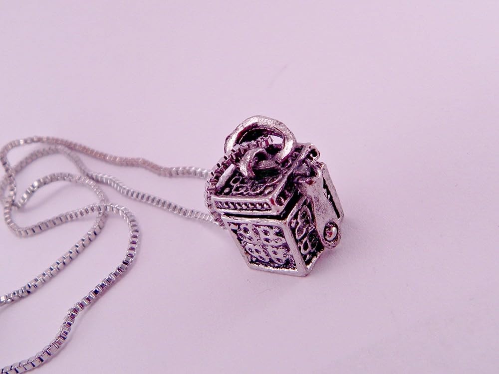 Amazon.com: Pandora's Box Vintage Alloy Locket Box with Message Inside ...