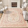 Amazon.com: Castage 5x7 Area Rugs Washable,Pink Rug for Living Room ...