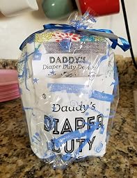 Amazon.com : Daddy's Diaper Duty Device - Funny New Baby Gifts for Dad ...