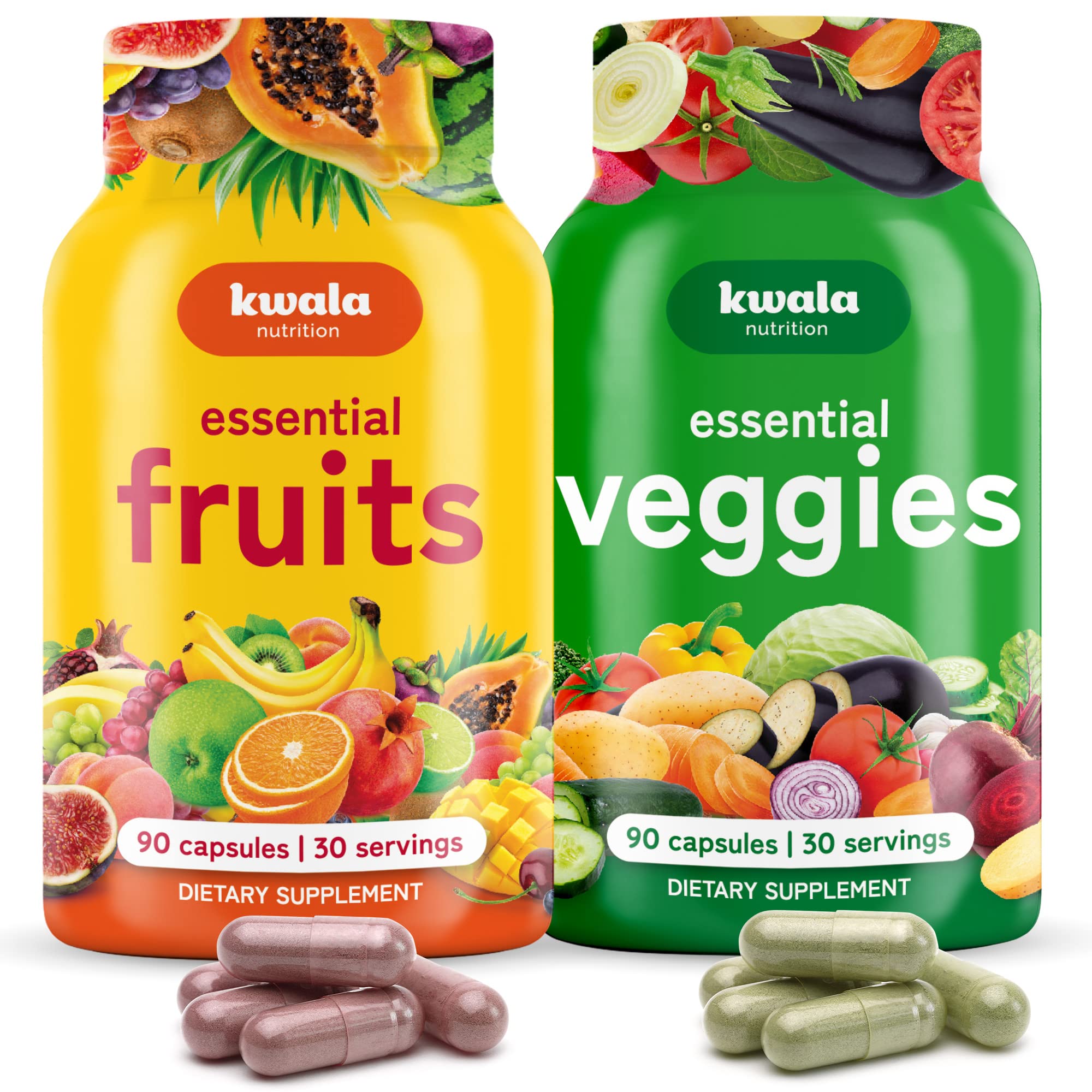 Mua Kwala Nutrition Fruit and Veggies Supplement - 180 Capsules Total ...