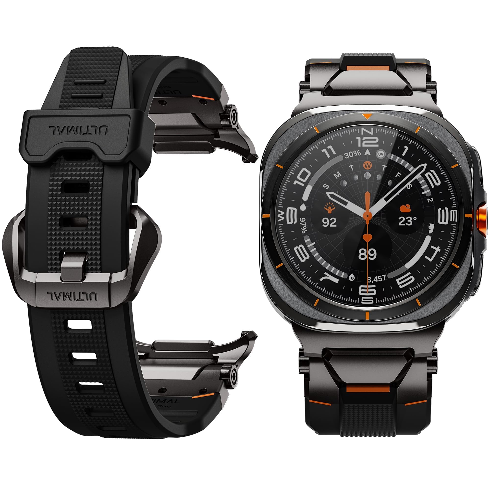 ULTIMAL Watch Band for Samsung Galaxy Watch Ultra 47mm(2024) Compatible ...