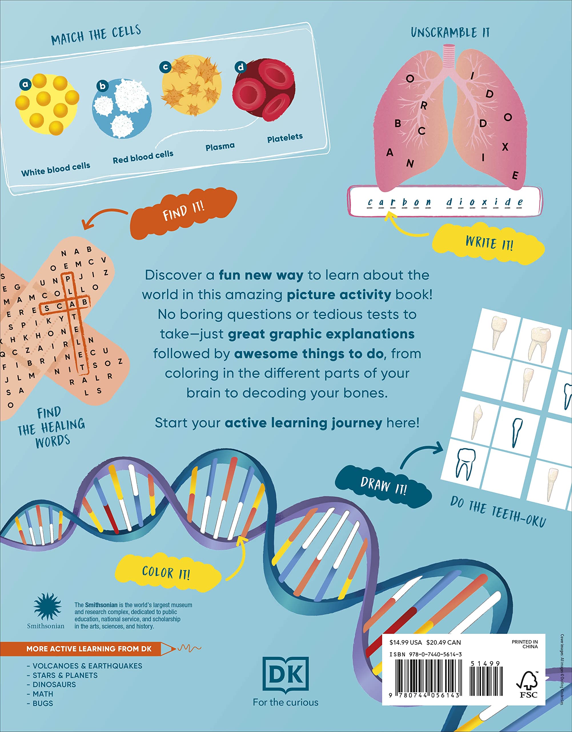 Mua Active Learning! Human Body: More than 100 Brain-Boosting ...