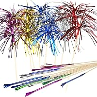 Amazon.com | Cocktail Picks Firework Party Picks Ergonflow 100 Pcs ...