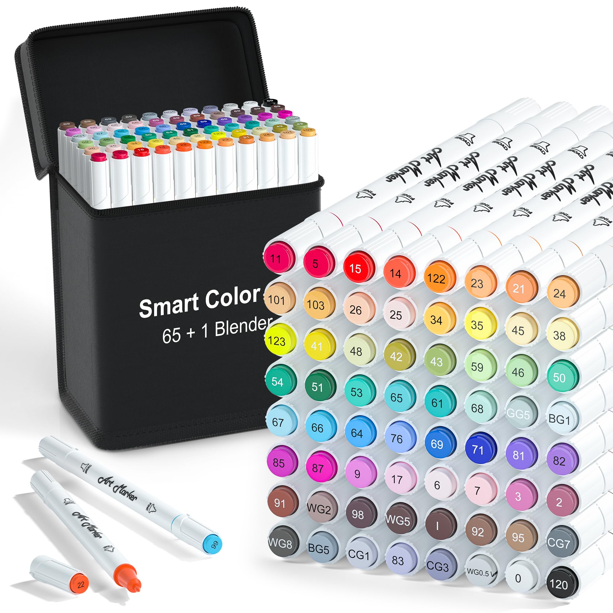 Mua Art Markers, 65 Coloring Markers and 1 Blender, 66 Pack Alcohol ...