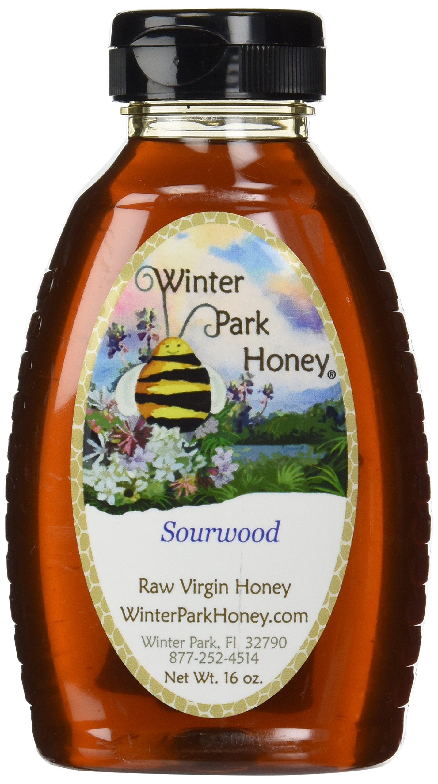 Sourwood Honey Pure Natural Raw Honey 16oz Kosher Buy Online In
