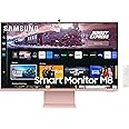 Amazon.com: SAMSUNG 27" M80C UHD HDR Smart Computer Monitor Screen with ...