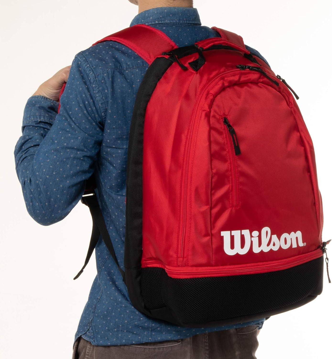 Wilson Tennis Backpack Team, Up to 2 Racquets – BigaMart