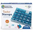 Amazon.com: Learning Resources Jumbo Illustrated Teacher Stamps, Set of ...
