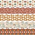 Amazon.com: Whaline 69Ft Fall Boho Bulletin Board Borders Pumpkin ...