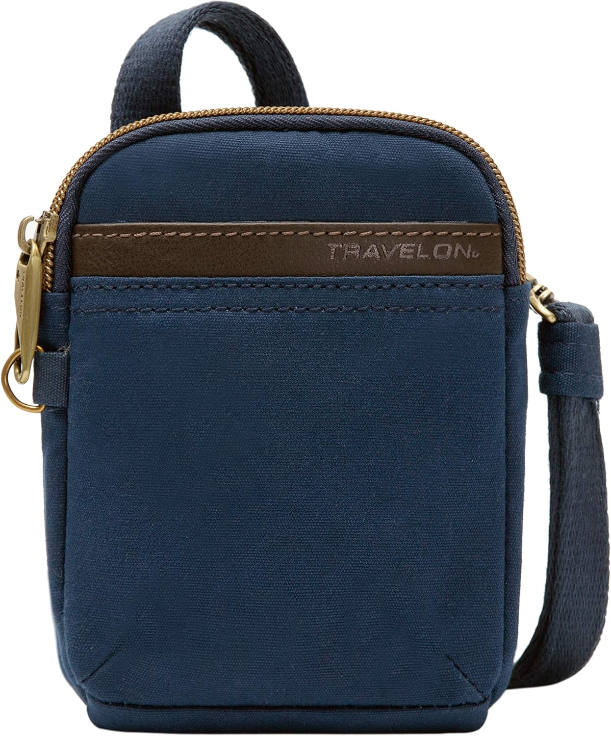 Travelon Anti-Theft Courier Mini Crossbody Cross Body Bag, Navy, One Size: Amazon.ca: Clothing ...
