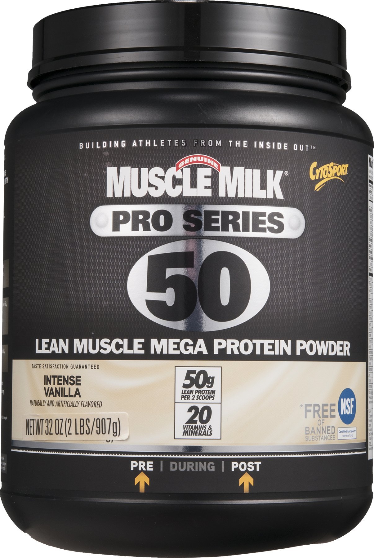 Amazon.com: Muscle Mlk Pro Series 50 Knockout Chocolate, 2.4 Pound ...