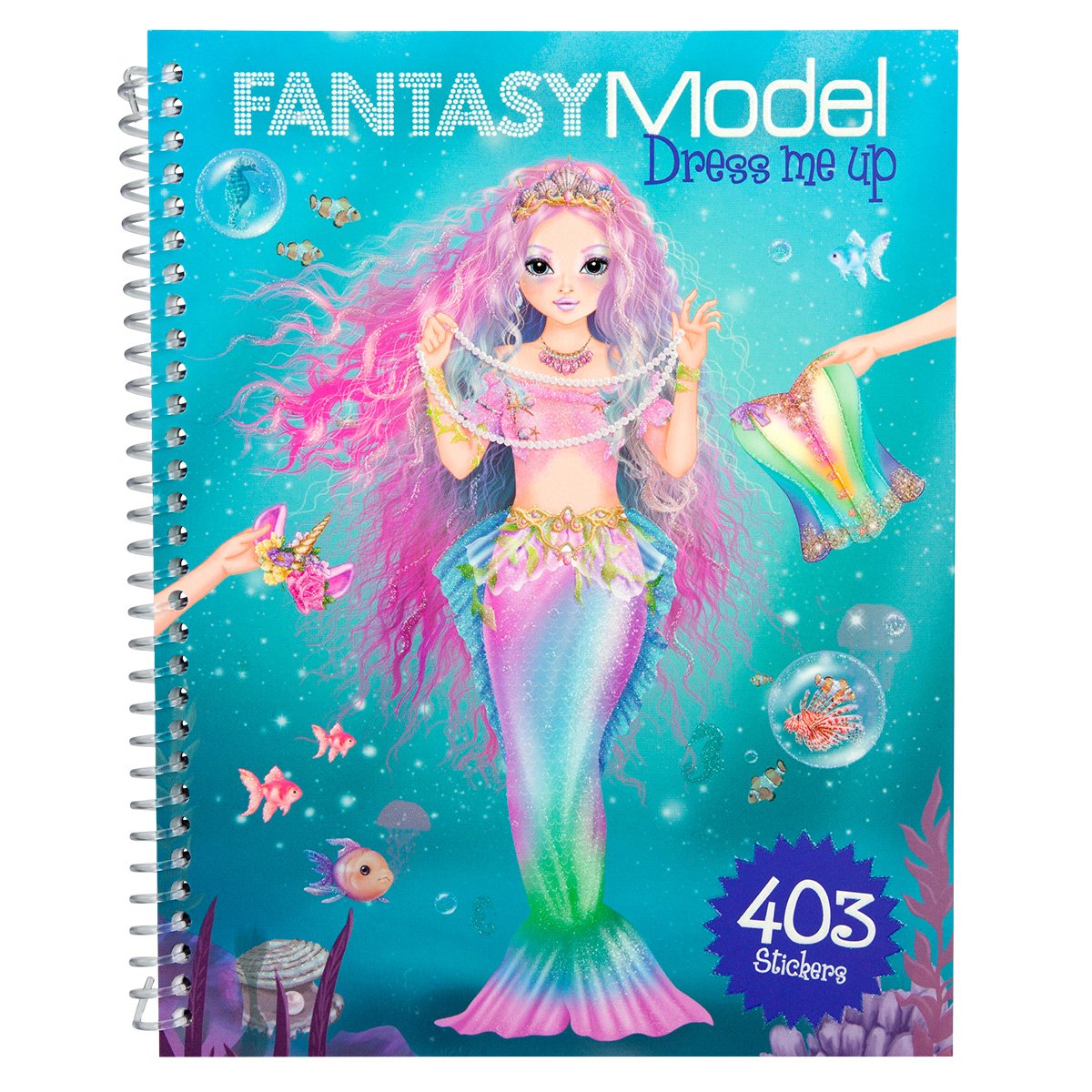 TopModel fantasy model, dress me up, sticker book, 8755.002: Amazon.co ...