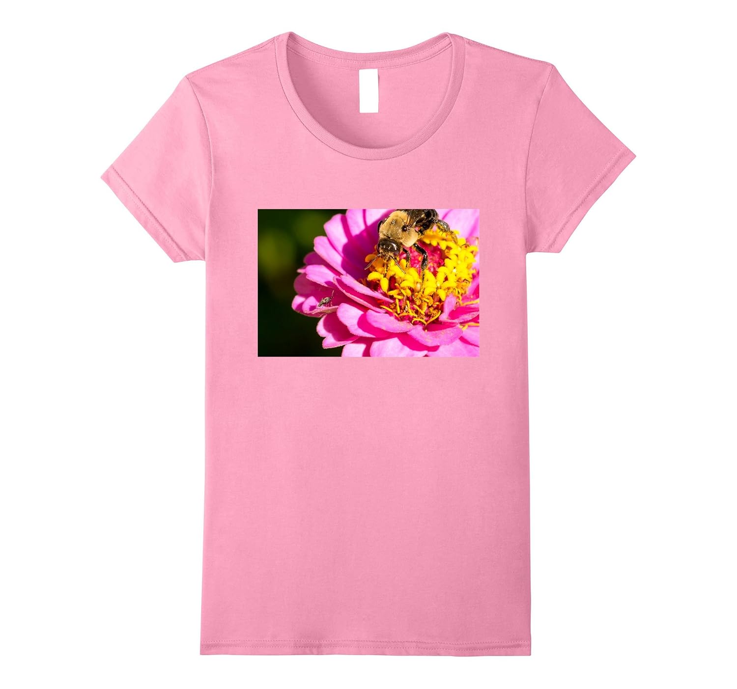 Honey Bee and Bug On Pink Purple Flower Super Cute Shirt-4LVS – 4loveshirt