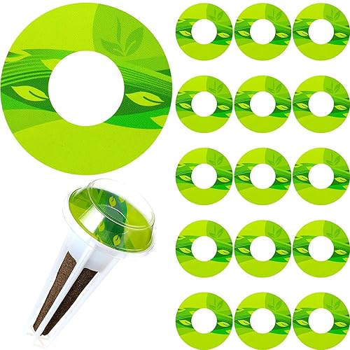 Jetec 100 Pieces Seed Pot Labels PVC Grow Baskets Labels Hydroponic ...