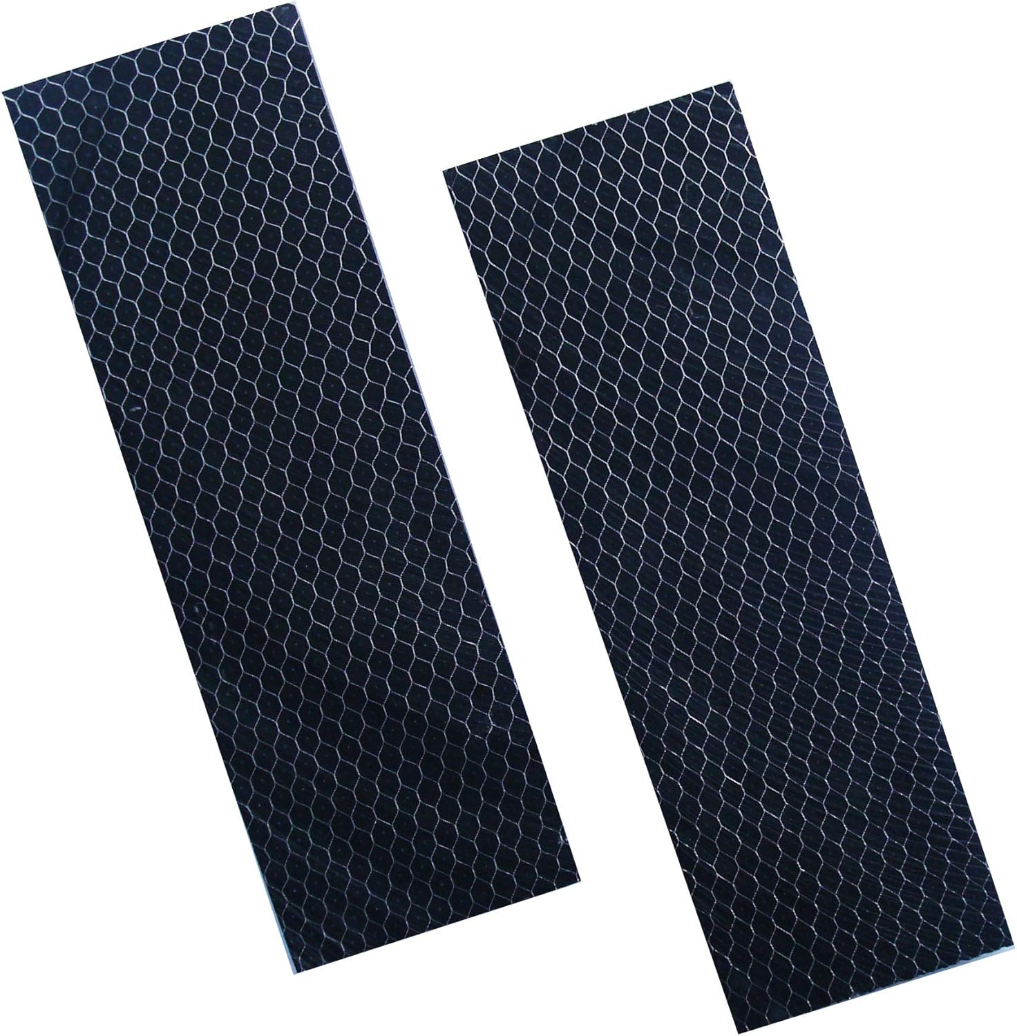 Danuland 2 pieces Knife Grip Scale Slabs Handle,Aluminum Frame with ...
