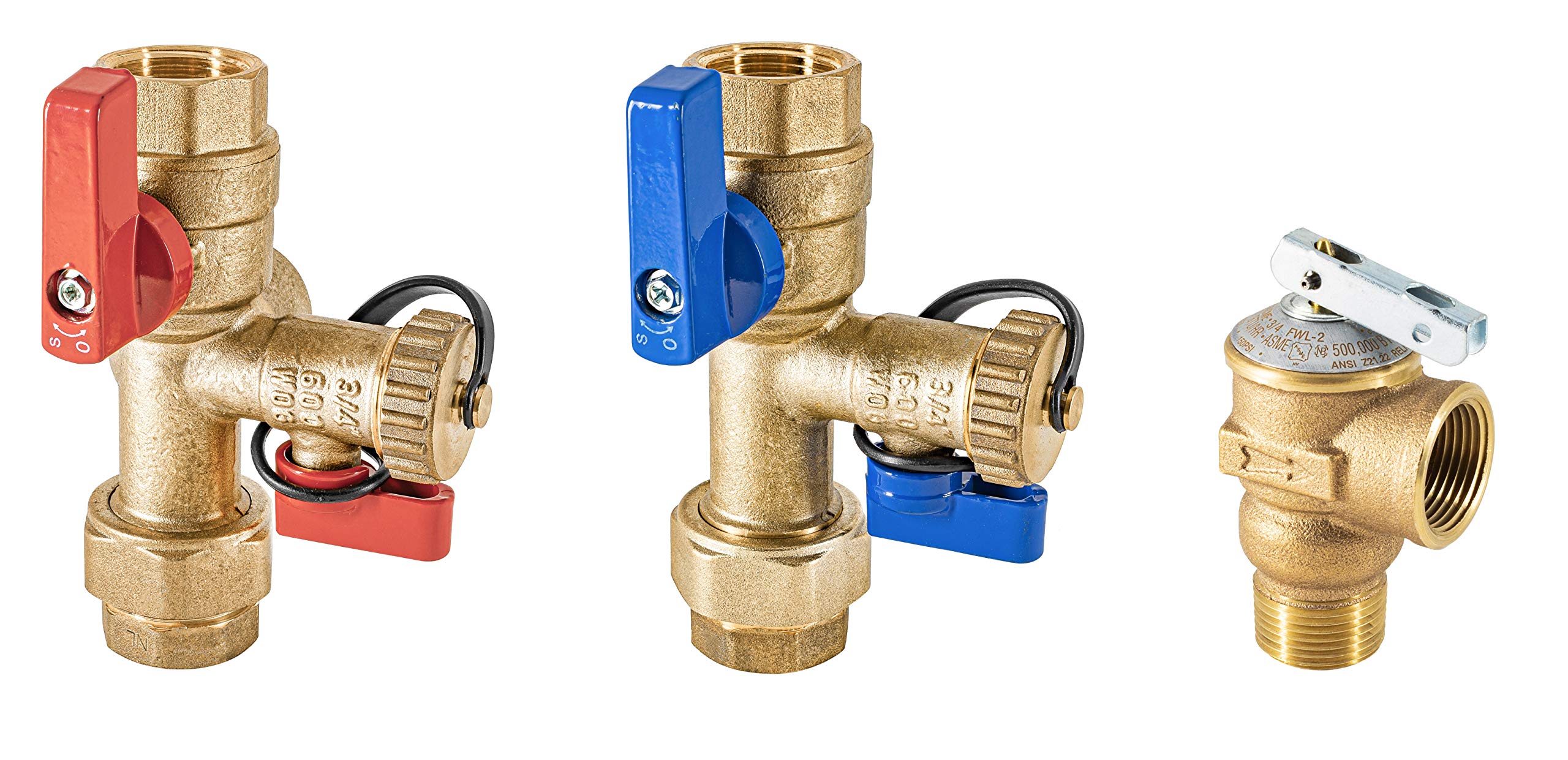 Mua TKLS-CK Tankless Water Heater natural propane gas Isolation Valve 3/4" Kit | Compatible ...
