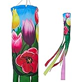 Amazon.com: Madrona Brands Daffodil Flower Windsock | Durable Outdoor ...