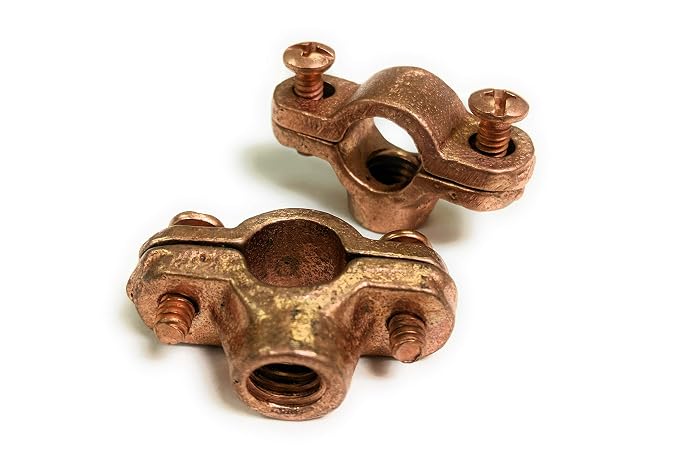 ICS Industries - 1-1/2" COPPER PLATED SPLIT HANGER (25 PACK) - - Amazon.com