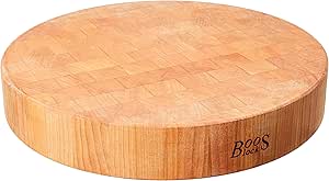 Amazon.com: John Boos Block CHY-CCB183-R Classic Collection Cherry Wood ...