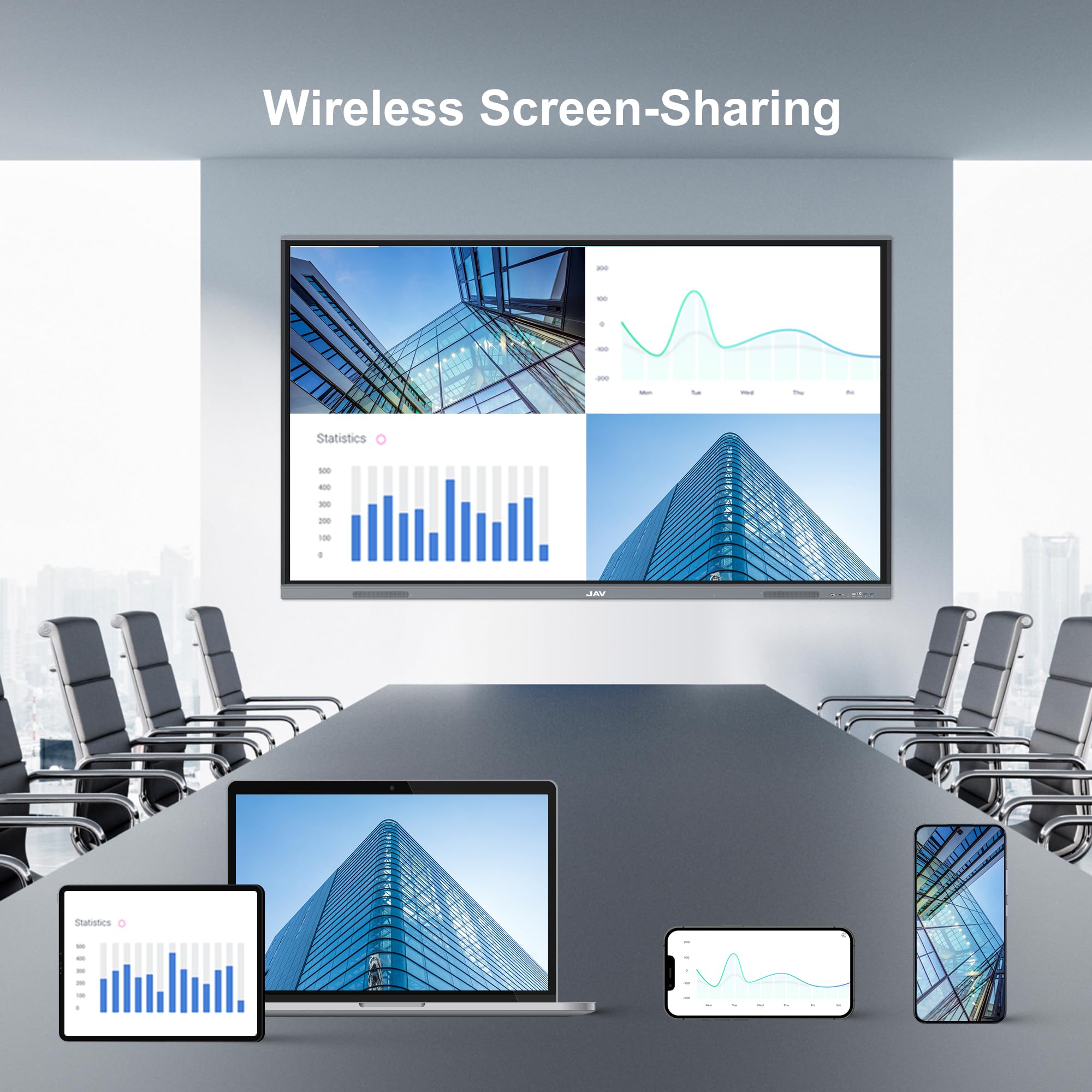 Mua JAV Smart Board H10 Interactive Whiteboard 55 Inch Touchscreen 4K Display Board for ...