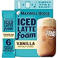 Amazon.com : Maxwell House Vanilla Iced Latte Single Serve Instant ...
