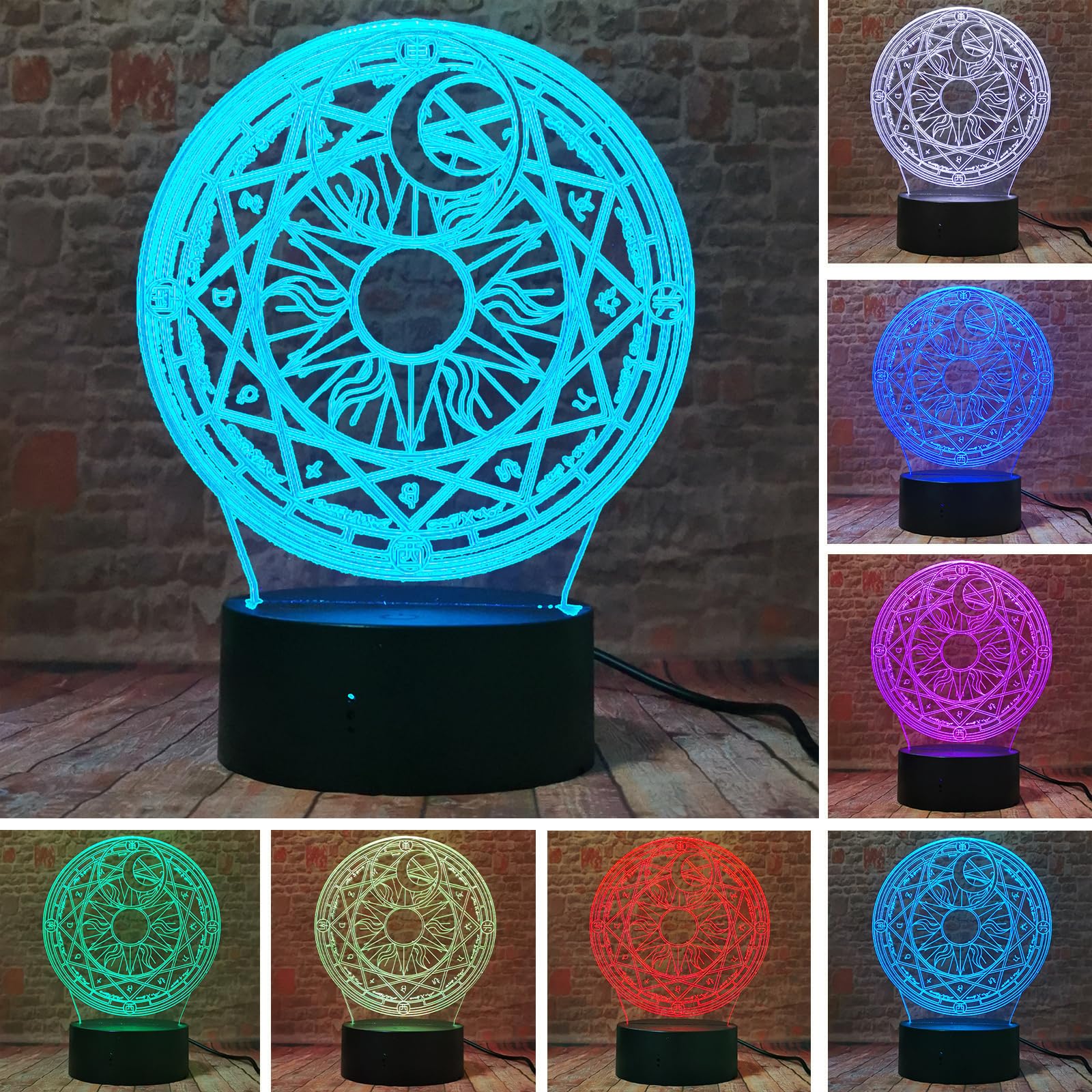 Mua Fanrui Classic Cardcaptor Sakura Lamp- Anime Magical Magic Circle ...