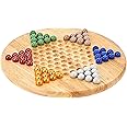 Amazon.com: Chinese Checkers with Marbles : Toys & Games