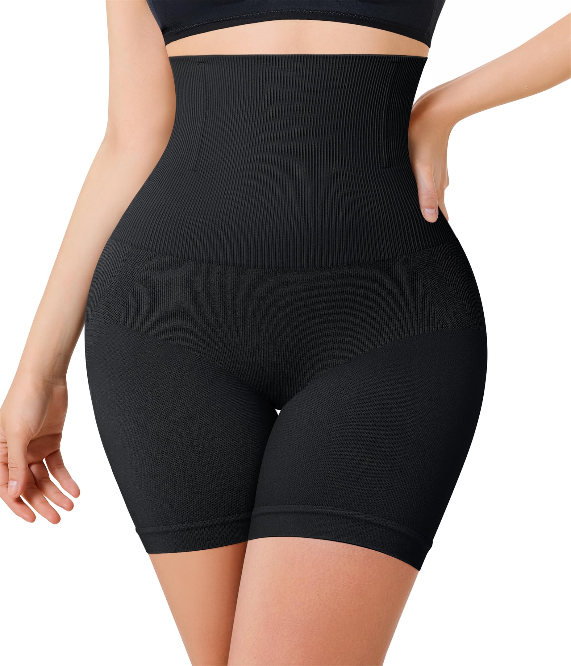 Nebility Tummy Control Shapewear Shorts High Waist Butt Lifting Panties ...