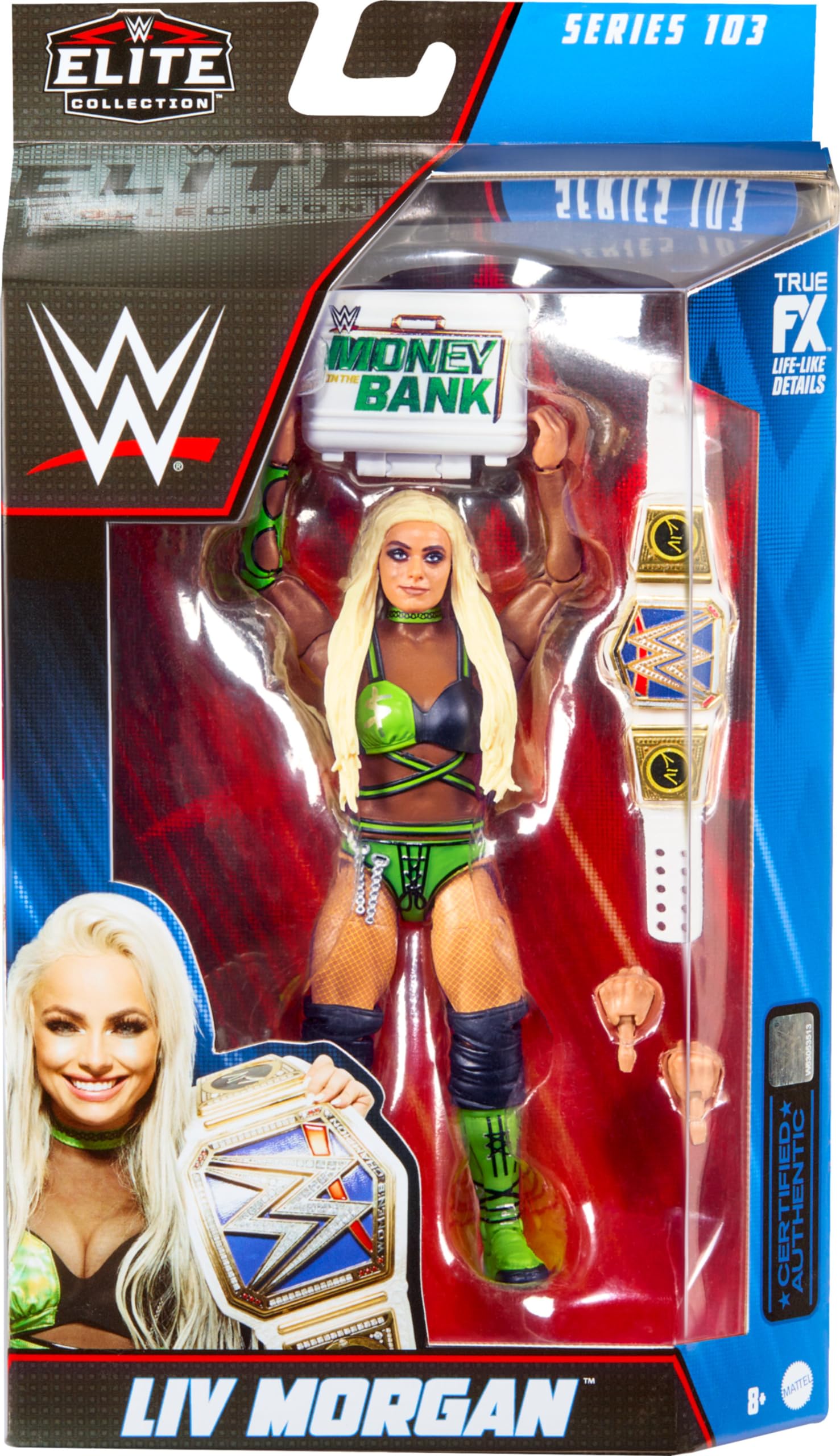 Mua Mattel WWE Liv Morgan Elite Collection Action Figure with ...