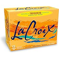 Amazon.com: La Croix, Tangerine Sparkling Water, 12 oz, (pack of 12) : Grocery & Gourmet Food