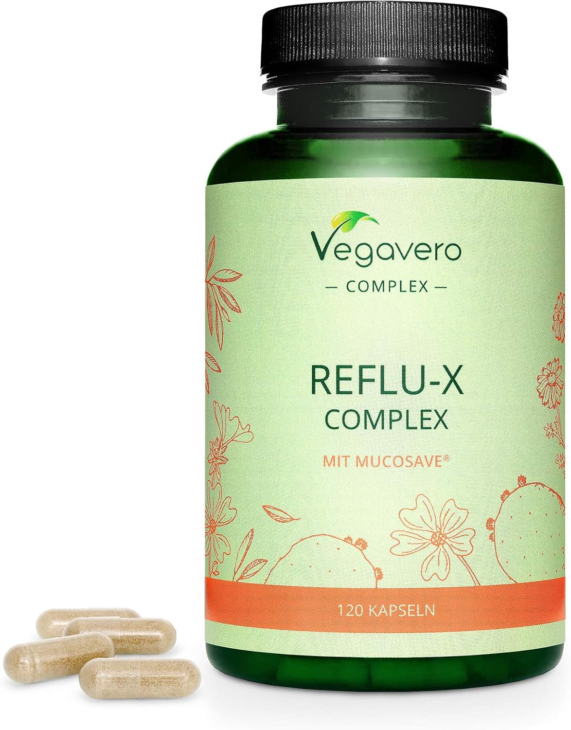 Reflux Complex Vegavero® | NO Additives | Mix of Prickly Pear Cactus ...