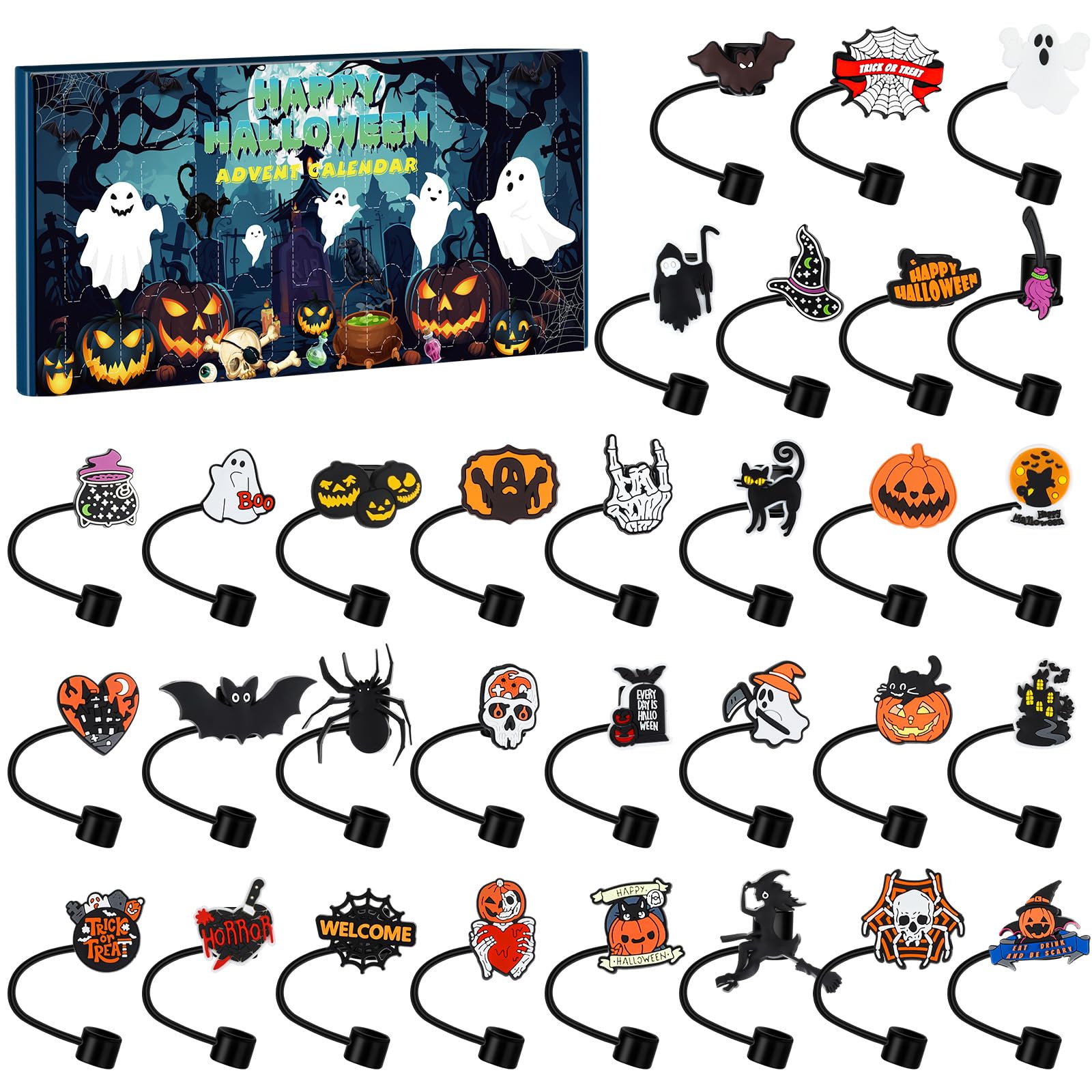 Tioncy Halloween Advent Calendar 2025 Halloween Countdown Calendars 31 ...