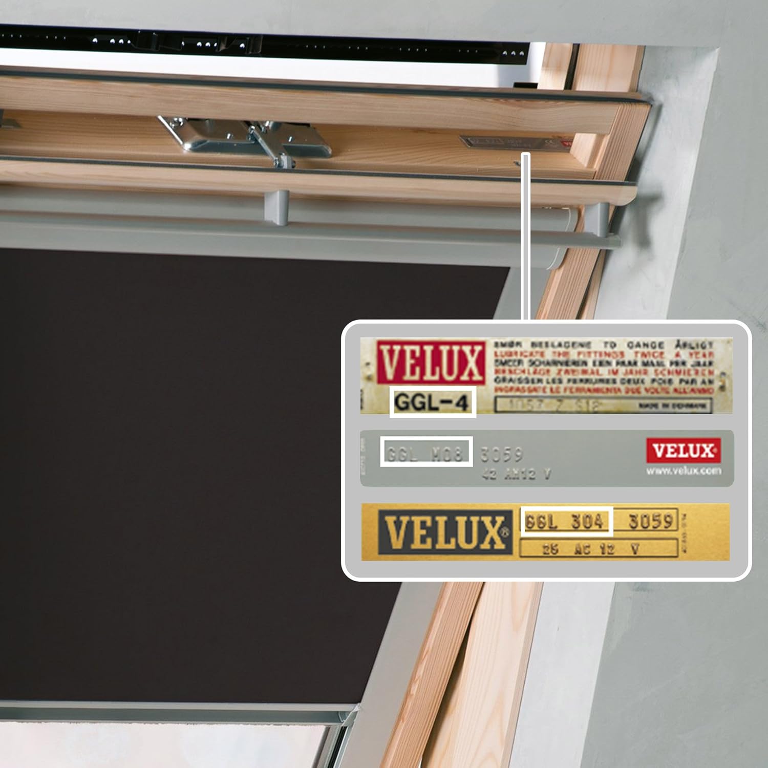 SolReflect D12 store occultant Noir 61x74 cm pour lucarnes - Velux ...