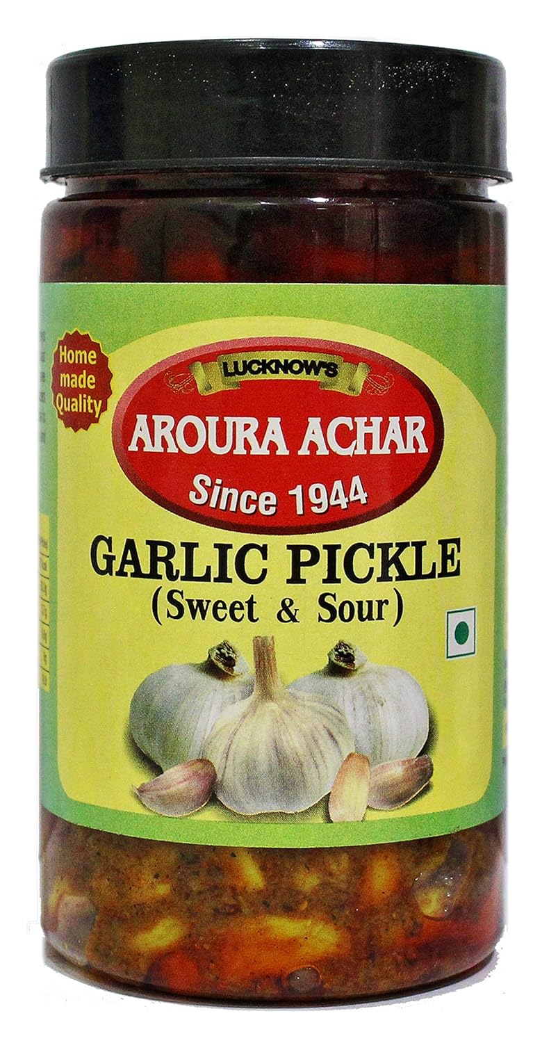 Aroura Achar Since 1944 Garlic Pickle (200 g): Amazon.in: Grocery ...