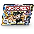 Hasbro Monopoly Speed Board Game, Play Monopoly in Under 10 Minutes ...