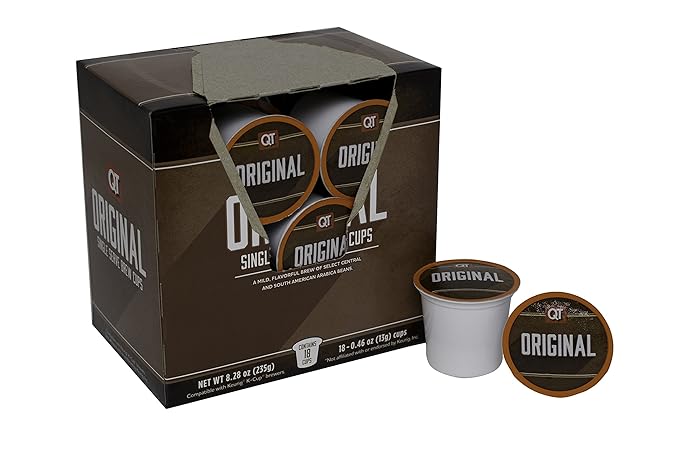 QuikTrip Original Roast Coffee K-Cup, 36 Count (2 Boxes of 18 Pods ...