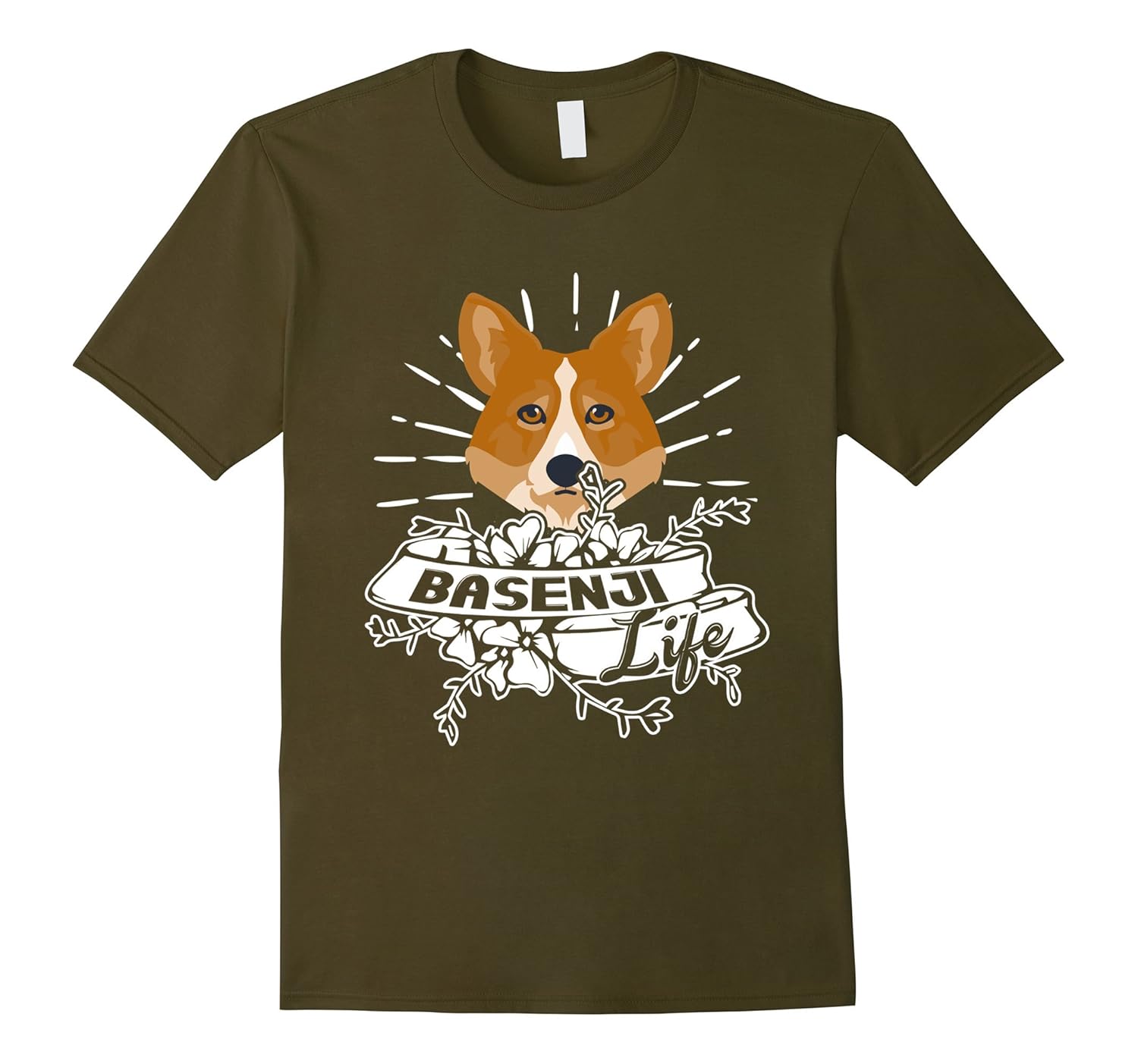 Basenji Shirt – Basenji Funny Life Shirts-Art – Artvinatee
