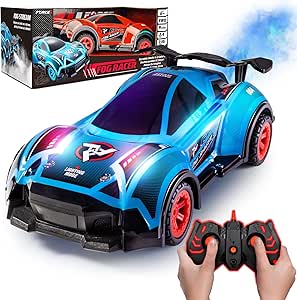 Amazon.com: Force1 Fog Racer Remote Control Car for Kids- Fast RC Car ...