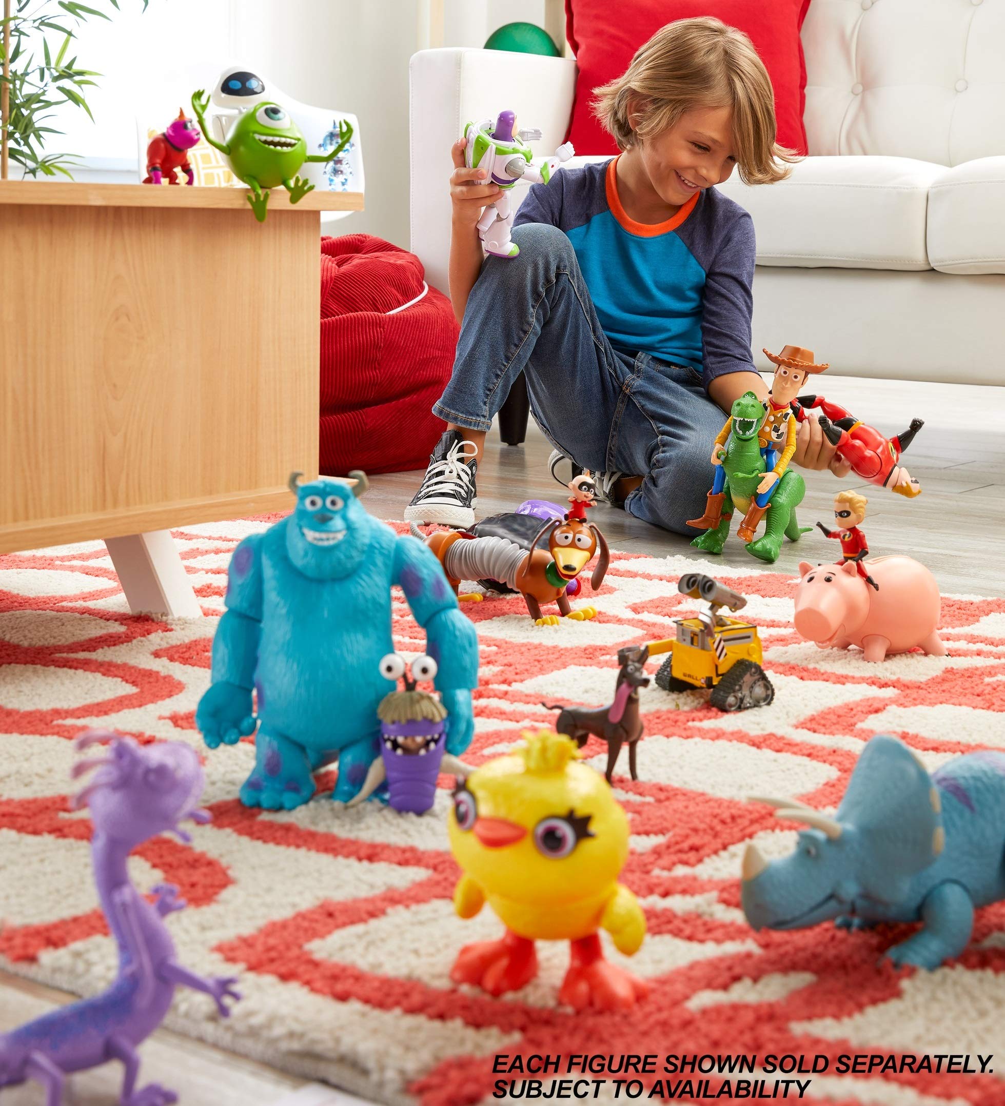 Disney Pixar Wall-E and Eve Figures [Amazon Exclusive] True to Movie Scale Character Actio